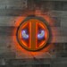18 Backlit LED Deadpool 3D Sign - Etsy