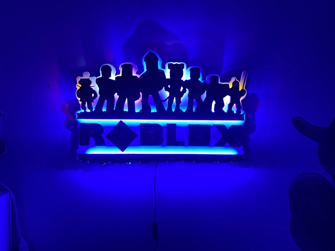 18 Backlit LED Roblox 3D Sign - Etsy