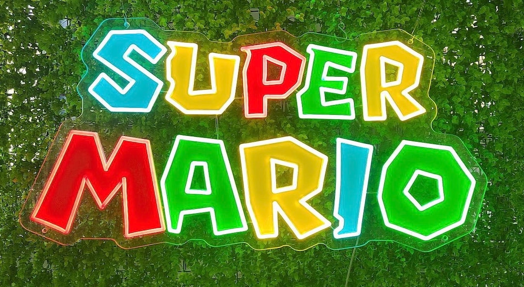 Neon Leds Super Sign With UV Print - Etsy