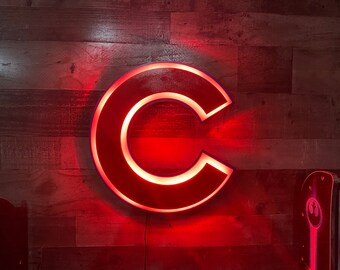 Chicago Cubs Led Sign - Etsy