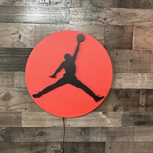 18” Backlit LED Jordan Jumpman 3D Sign - Etsy