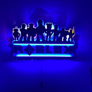 18 Backlit LED Roblox 3D Sign - Etsy