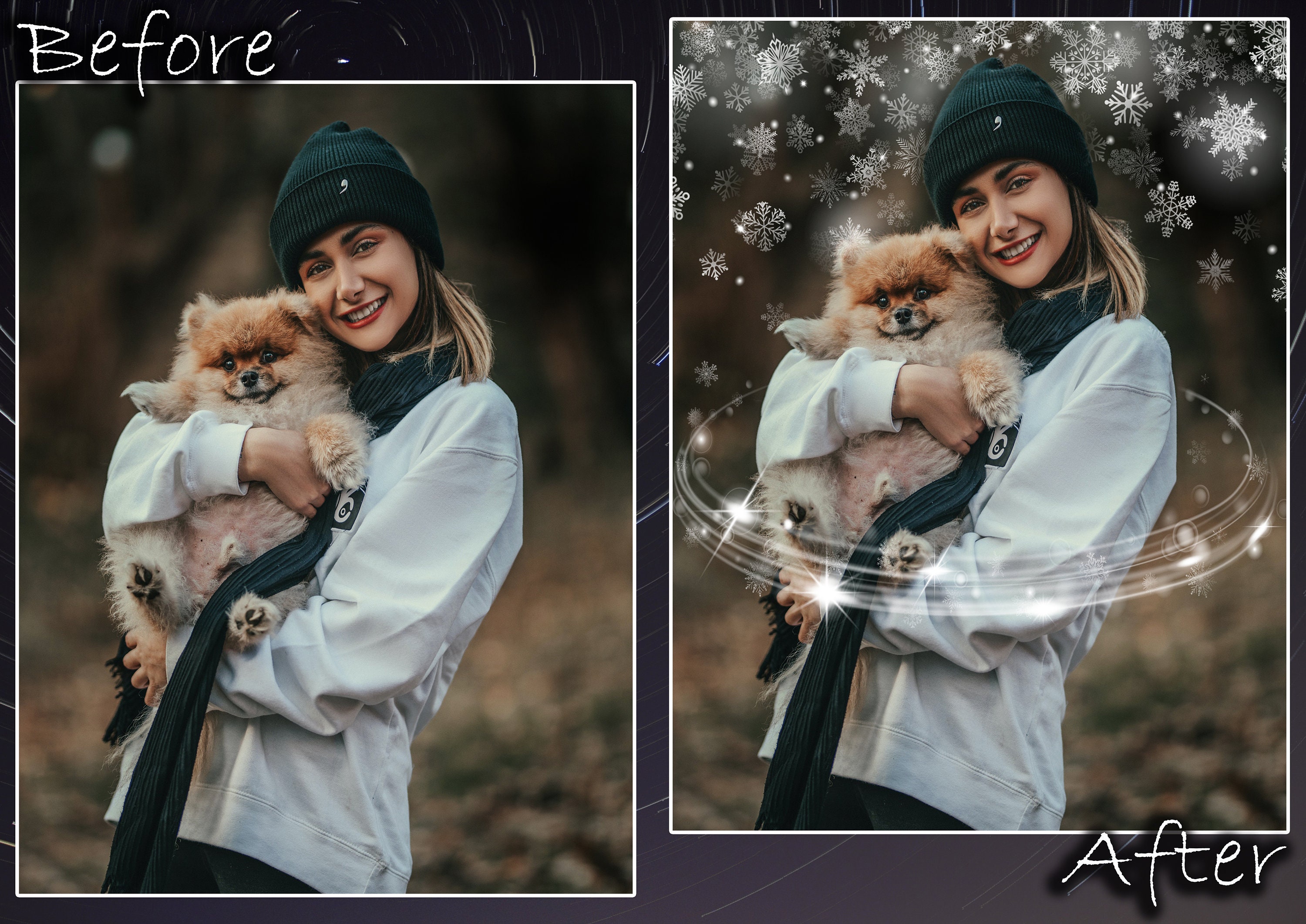 Winter Overlays, Cool Winter Overlays, Superposiciones De Invierno ...