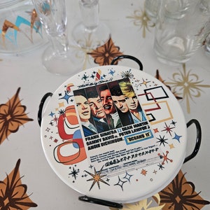 Atomic MCM Classic Film Coasters - Set of 6 - Etsy