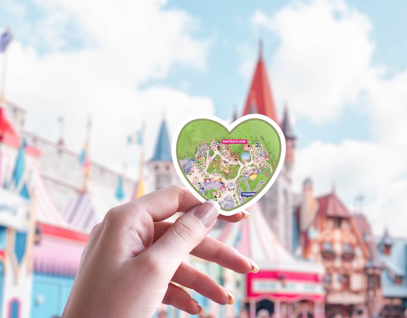 Fantasyland / Magic Kingdom / Disney World Park Map / Transparent ...