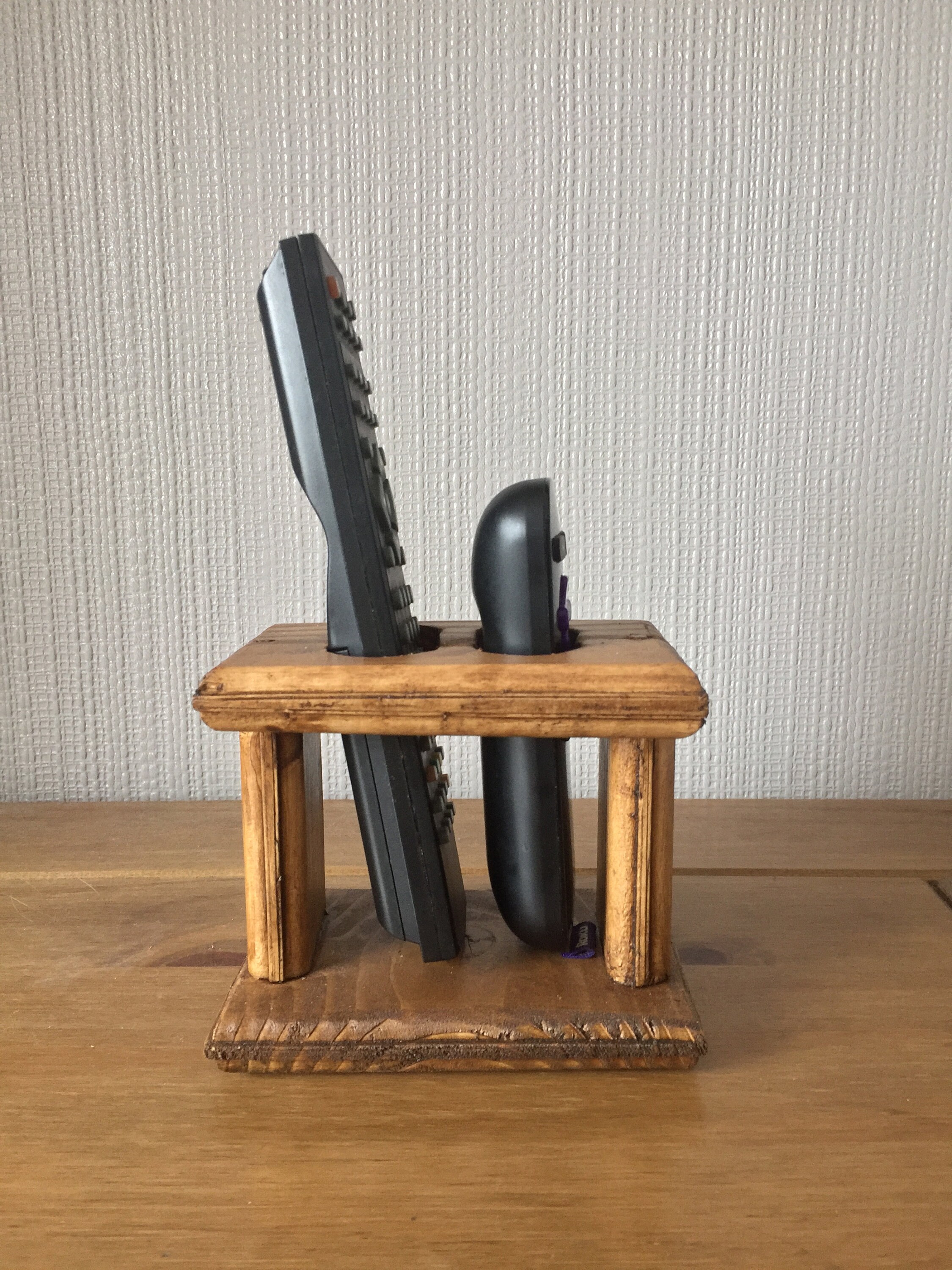 Remote Control Holder | Wooden TV Remote Rack - Etsy UK