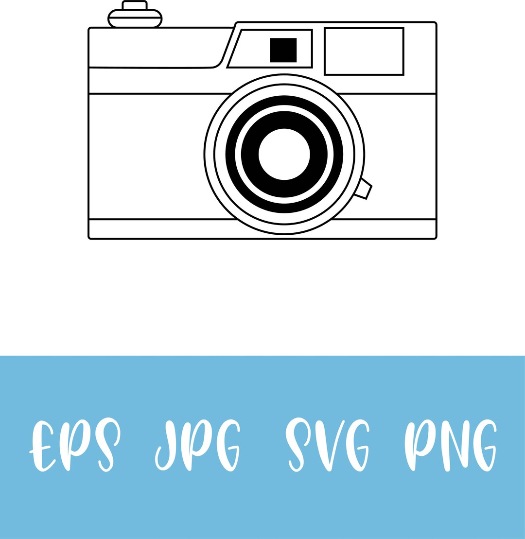Camera, Camera SVG Bundle, Camera Clipart, Cut Files for Silhouette ...