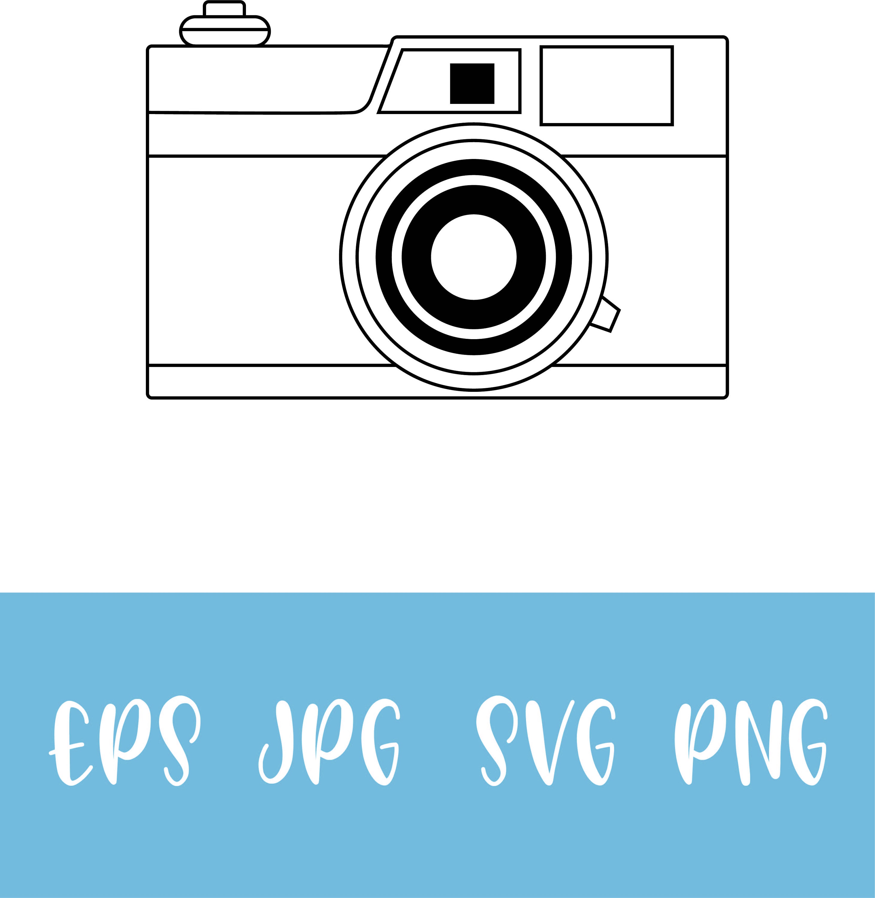 Camera, Camera SVG Bundle, Camera Clipart, Cut Files for Silhouette ...