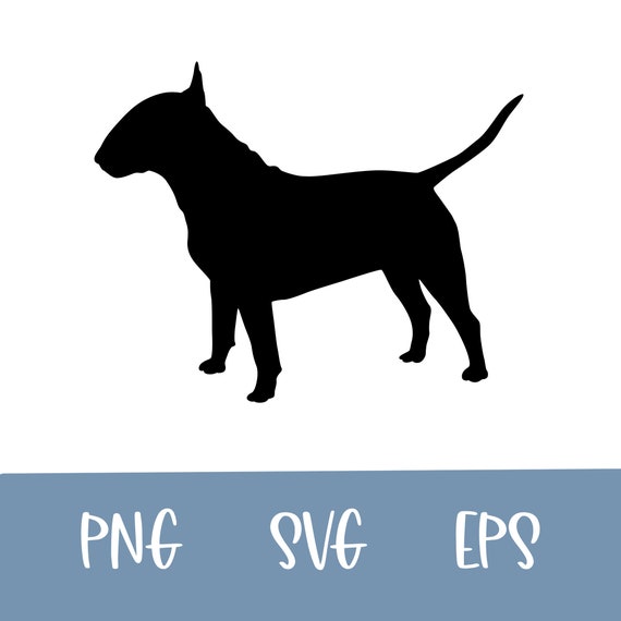 Bull Terrier Bull Terrier SVG Bundle Dog Clipart Cut Files - Etsy