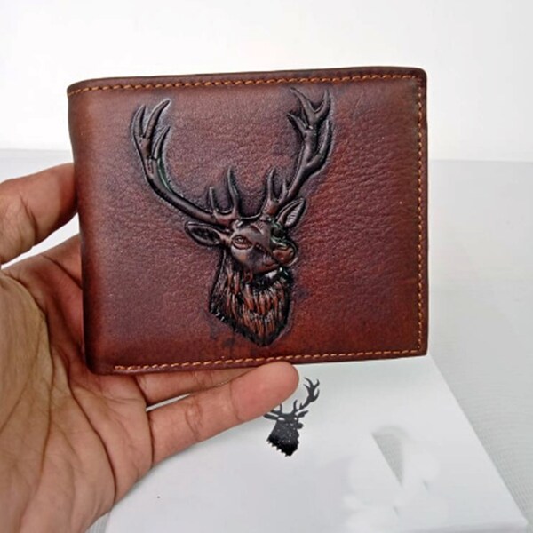 Deer Wallet - Etsy