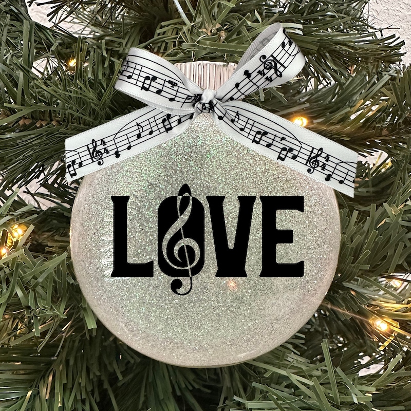 Musical Note Ornament - Etsy