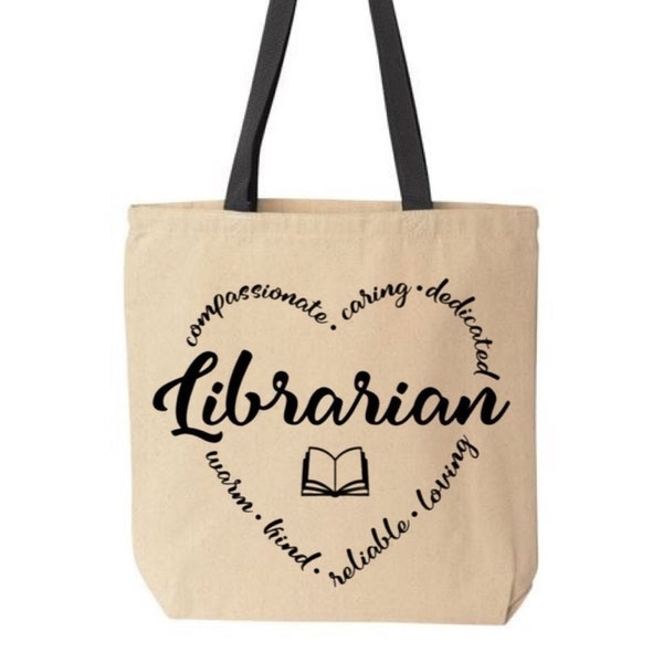 Library Tote Bag - Etsy