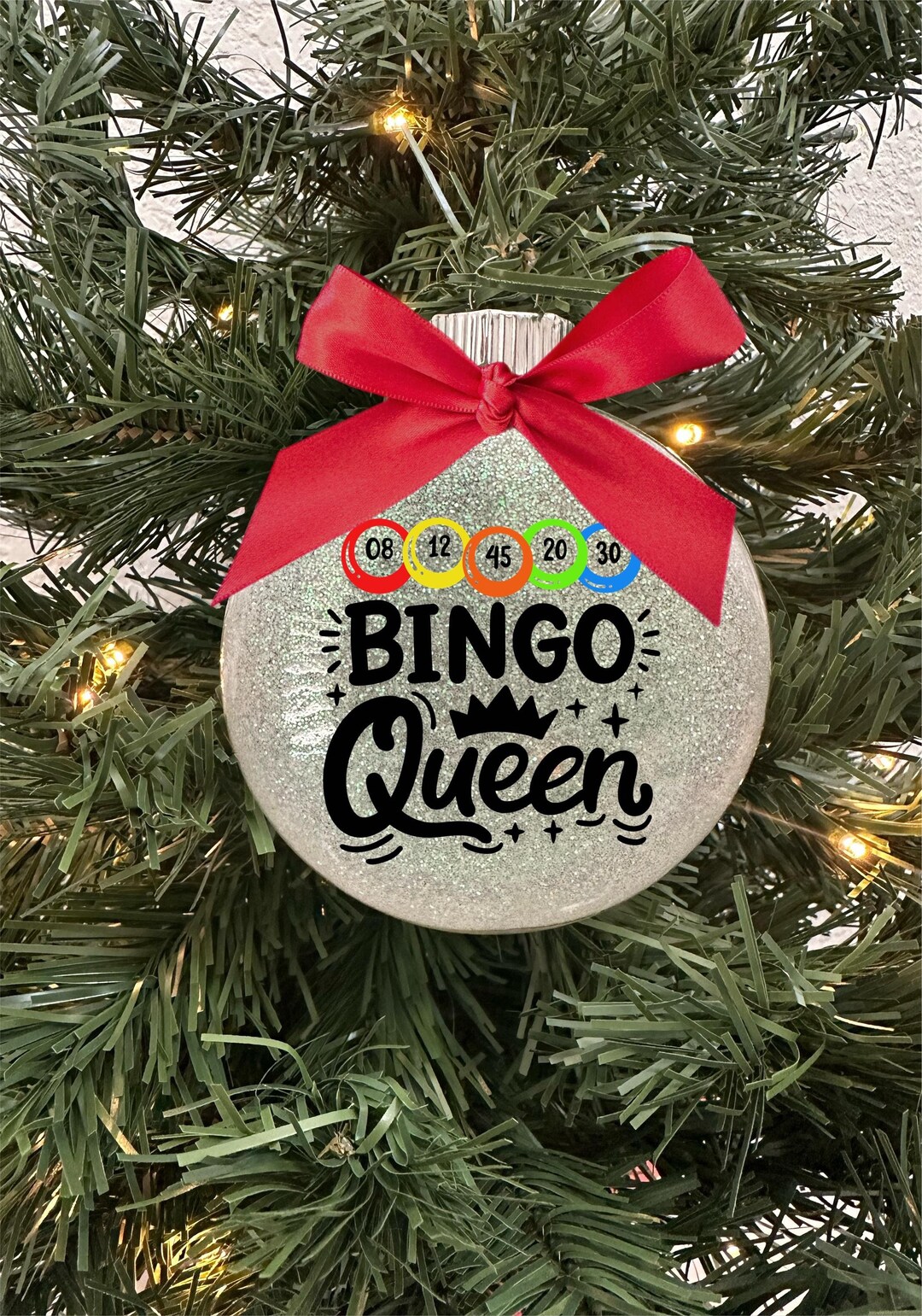 Bingo Queen Bingo Game Card Lucky Winner Bingo Squad Cards Glass Disc ...