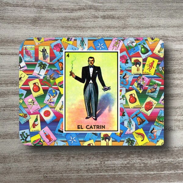Loteria El Catrin - Etsy