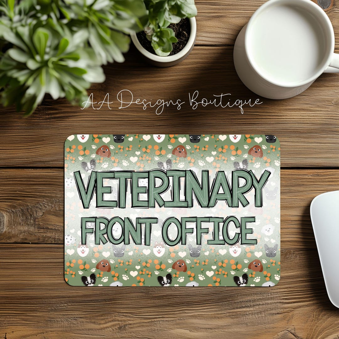Veterinary Front Office Receptionist Secretary Pets Vet Clinic ...