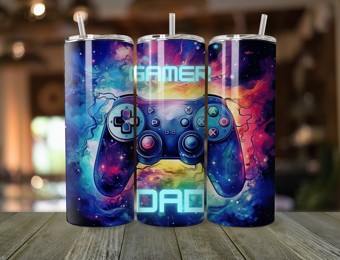 Gamer Dad Gaming Controller Console Video Games Cool Dad Father Gifts ...
