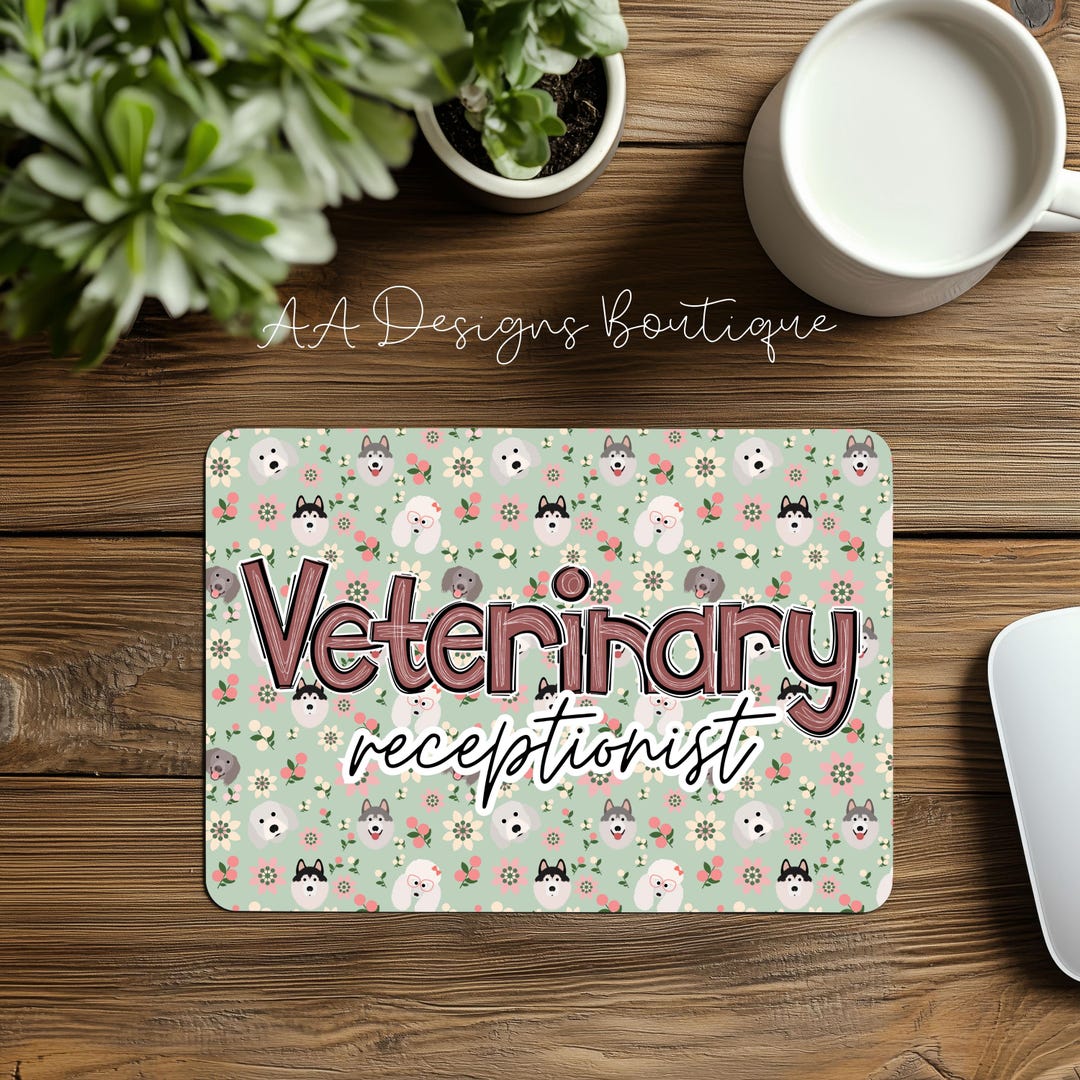 Veterinary Office Receptionist Secretary Pets Vet Clinic Animal Dog ...