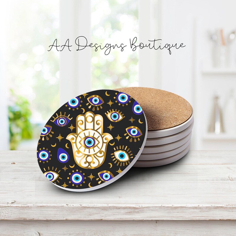 Evil Eye Ceramic Tumbler - Etsy