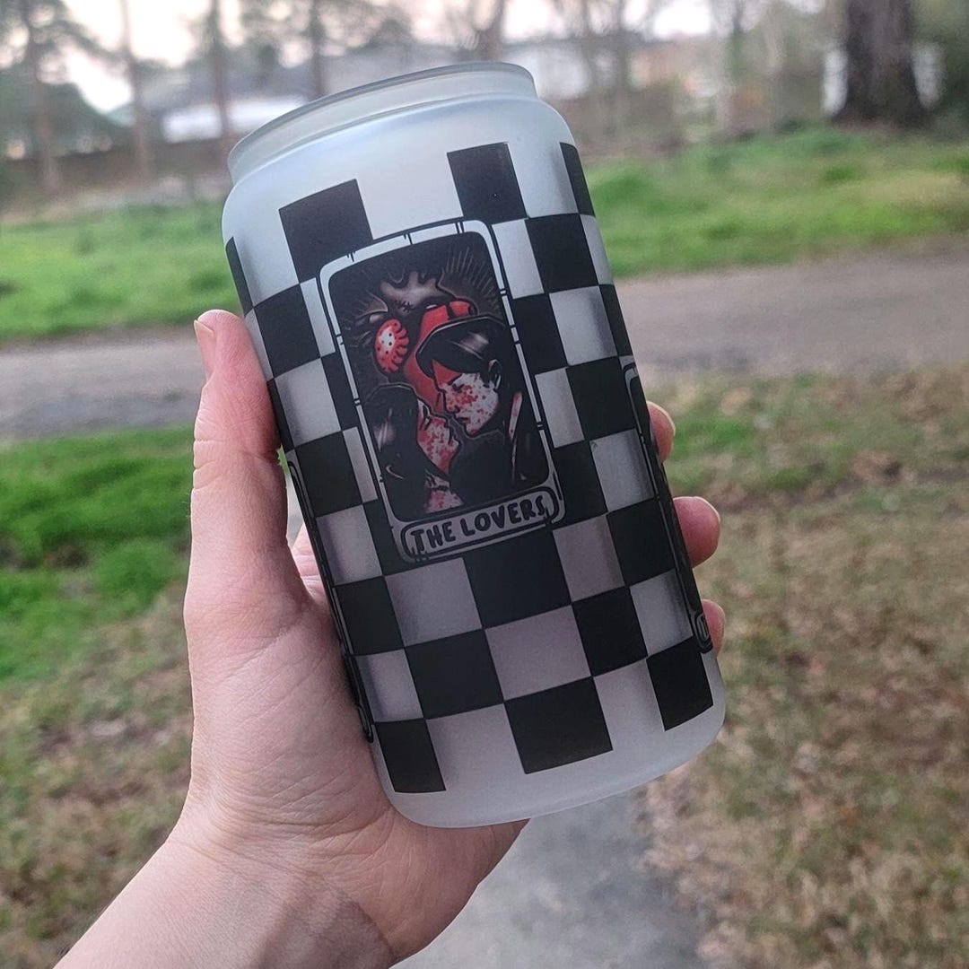 My Chemical Romance Cup, MCR, Emo Cup, Emo Era, Frosted Cup, Beer Can ...