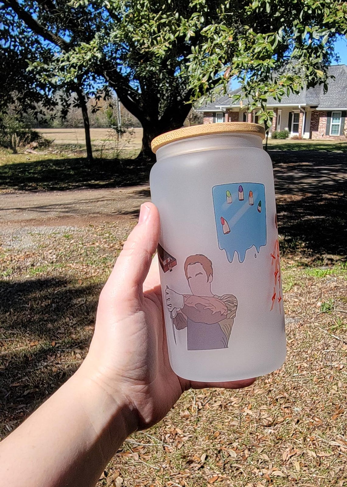 Dexter Glass Cup, Tonight's the Night, Coffee Cup - Etsy
