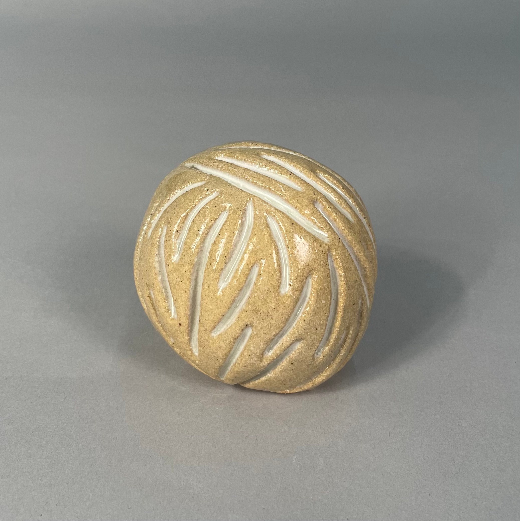 Tan and White Rock Sculpture - Etsy
