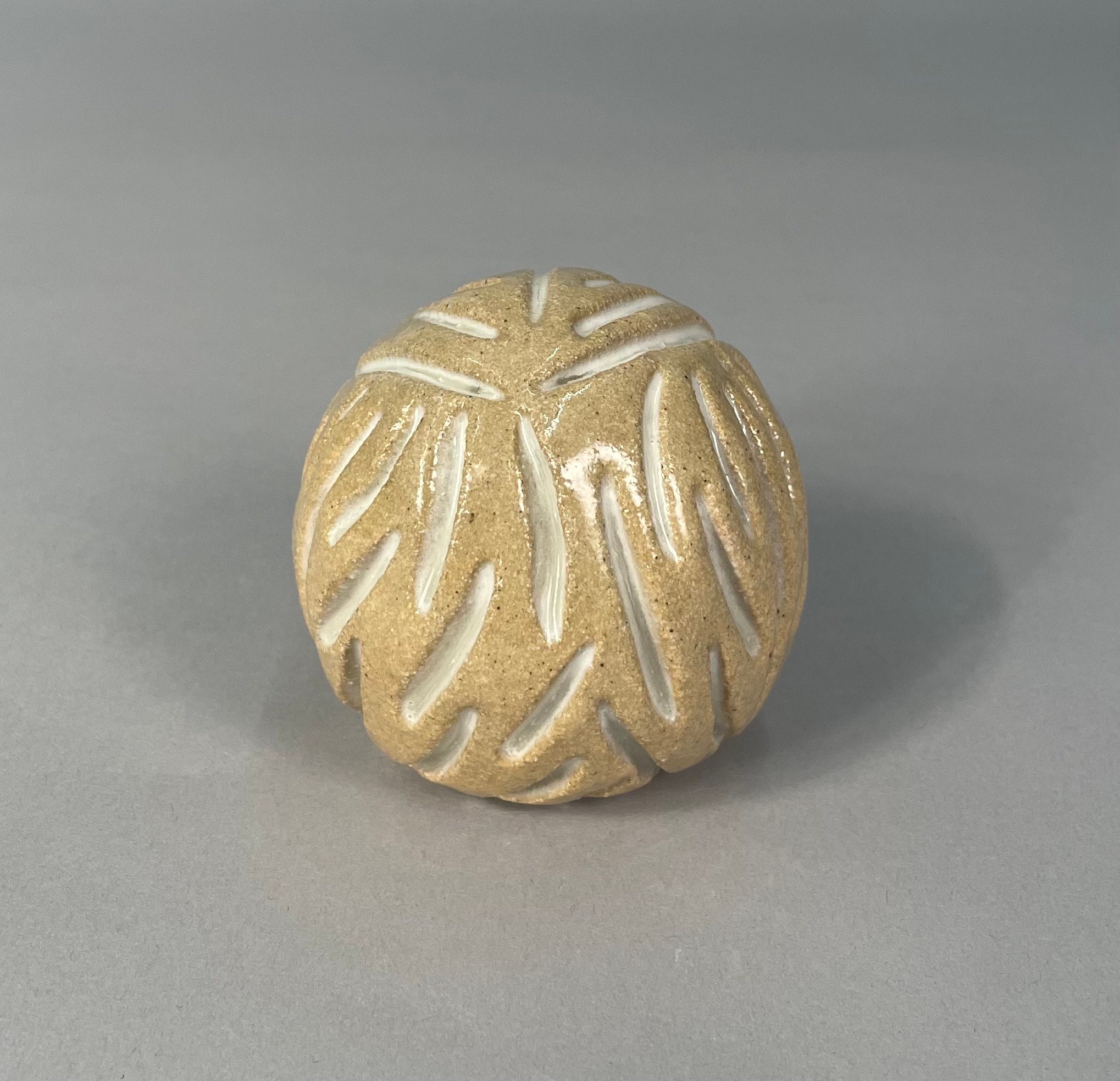 Tan and White Rock Sculpture - Etsy