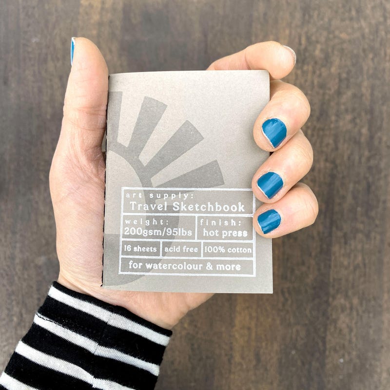 Pocket Sketchbook - Etsy