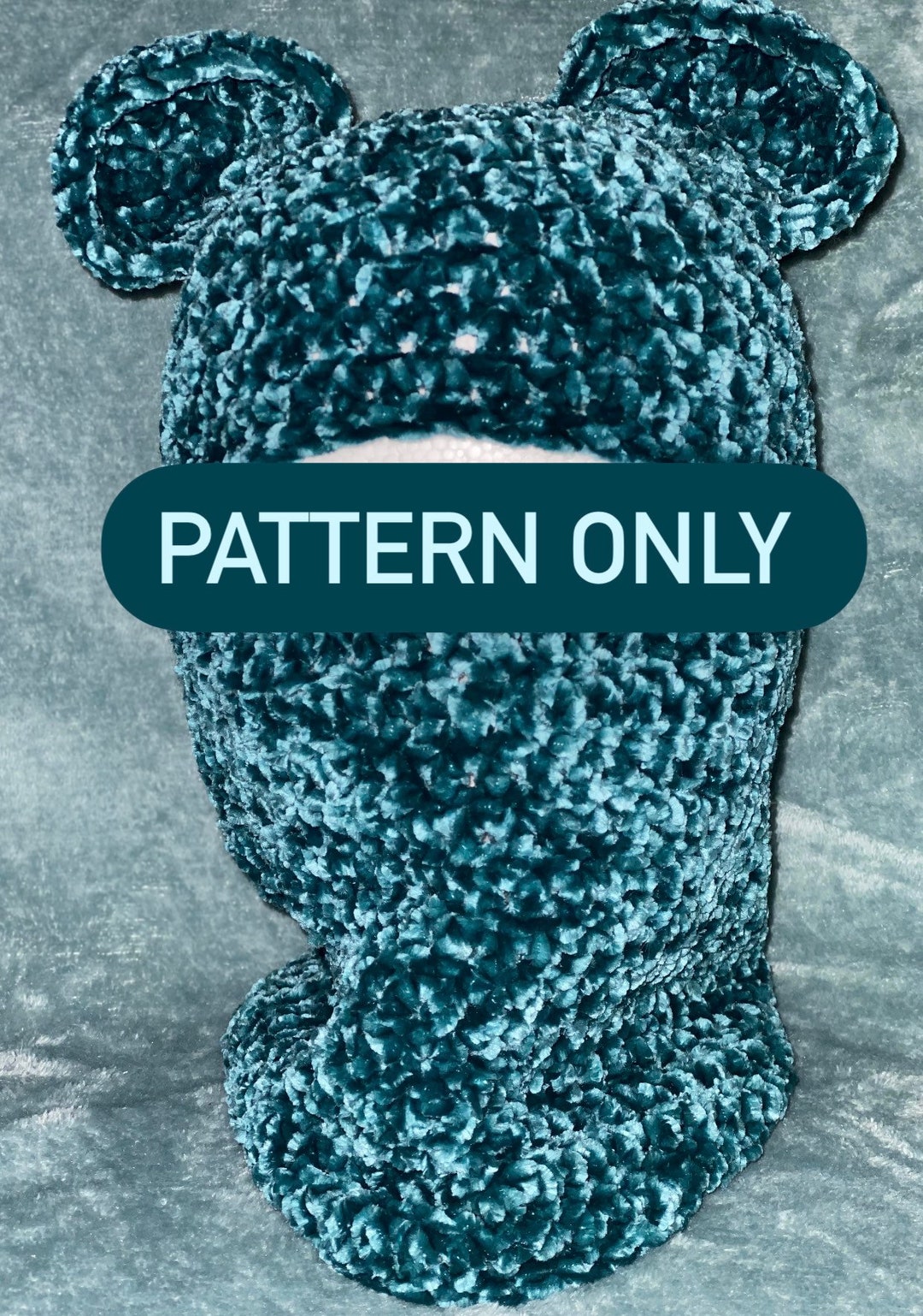 Balaclava Bear Ear Pattern Digital Download Only - Etsy