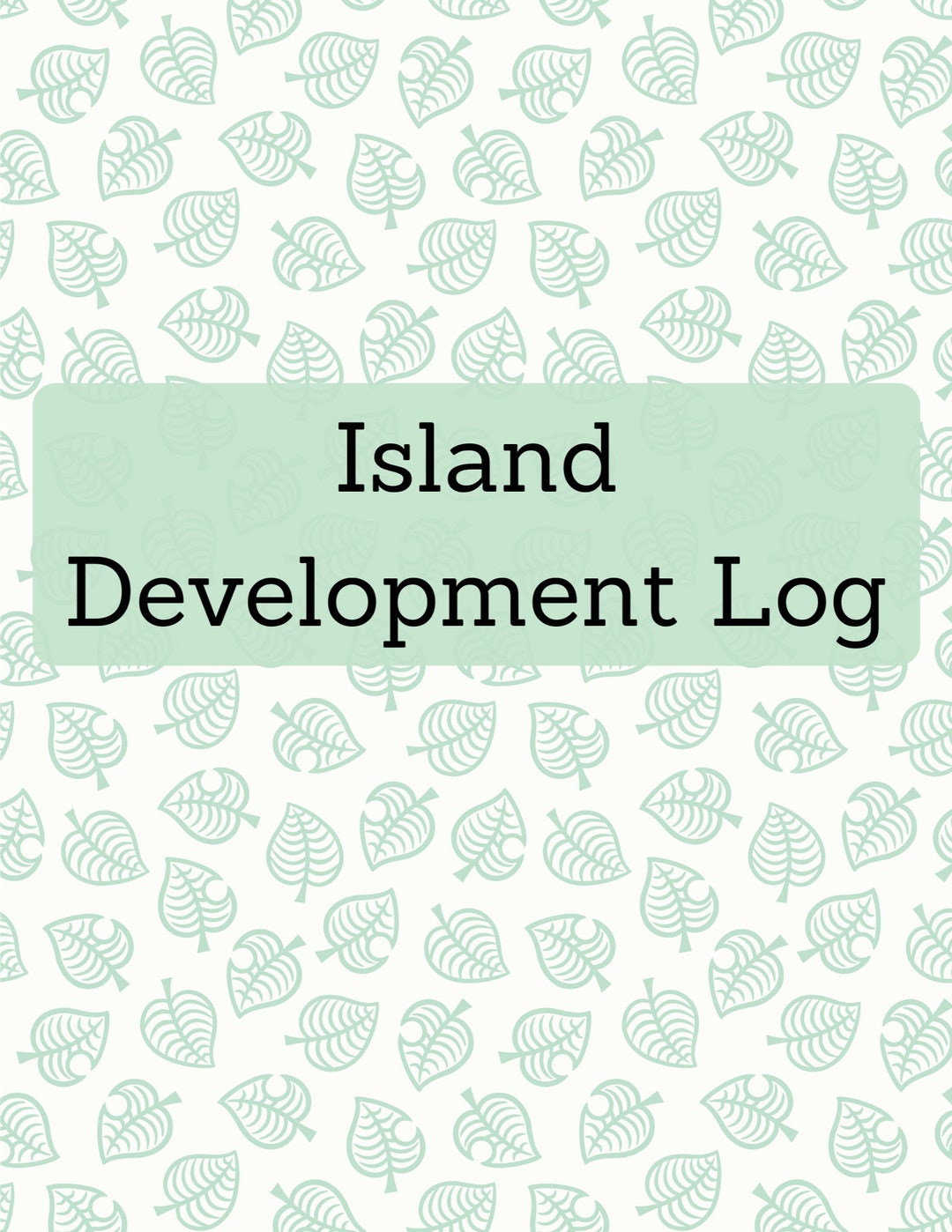 LARGE PRINT Animal Crossing New Horizons Checklist Book -- Fish, Bugs ...