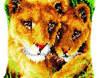 Lion Latch Hook - Etsy