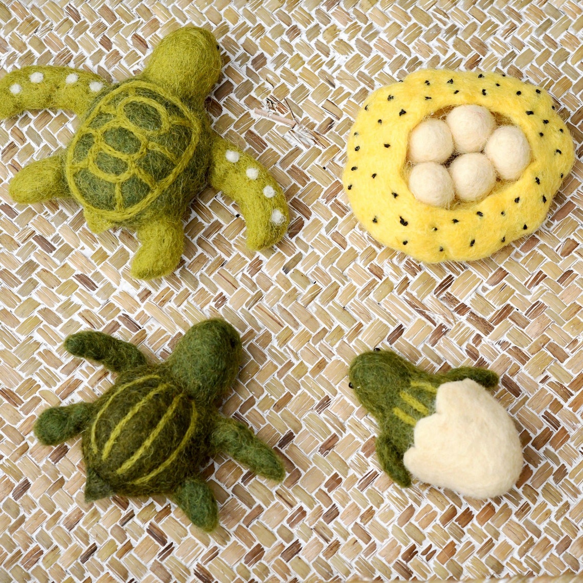 Lifecycle of Green Sea Turtle / Felt Turtles / Felt Turtles | Etsy