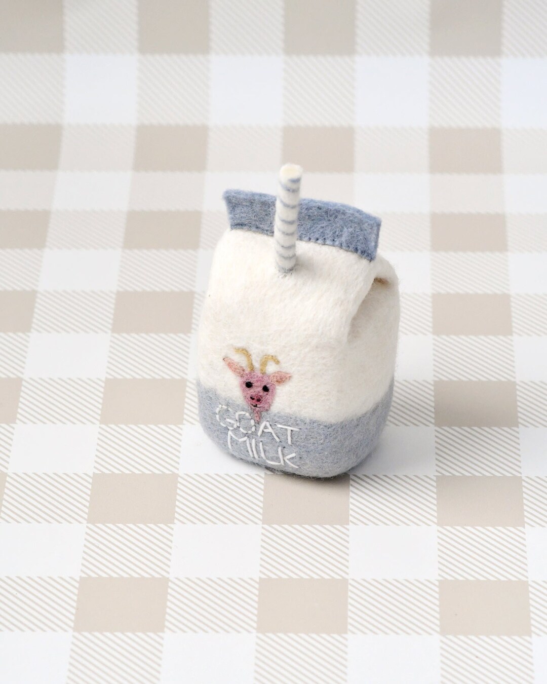 Felt Goat's Milk Packet for Pretend Play, Play Kitchen and Cubby Houses ...