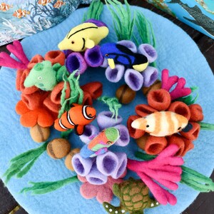 Coral Reef Play Mat Playscape - Etsy