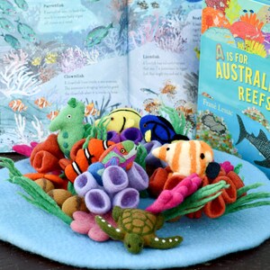 Coral Reef Play Mat Playscape - Etsy