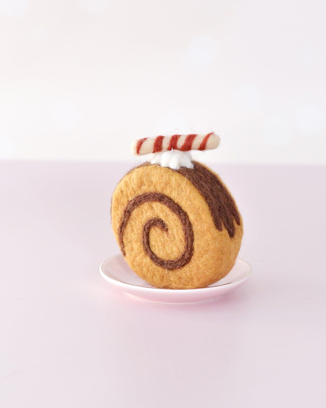 Felt Chocolate Swiss Roll, Felt Bakery, Felt Play Food, Fair Trade Felt ...