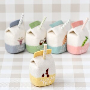 Felt Almond Milk Packet for Pretend Play, Play Kitchen and Cubby Houses ...