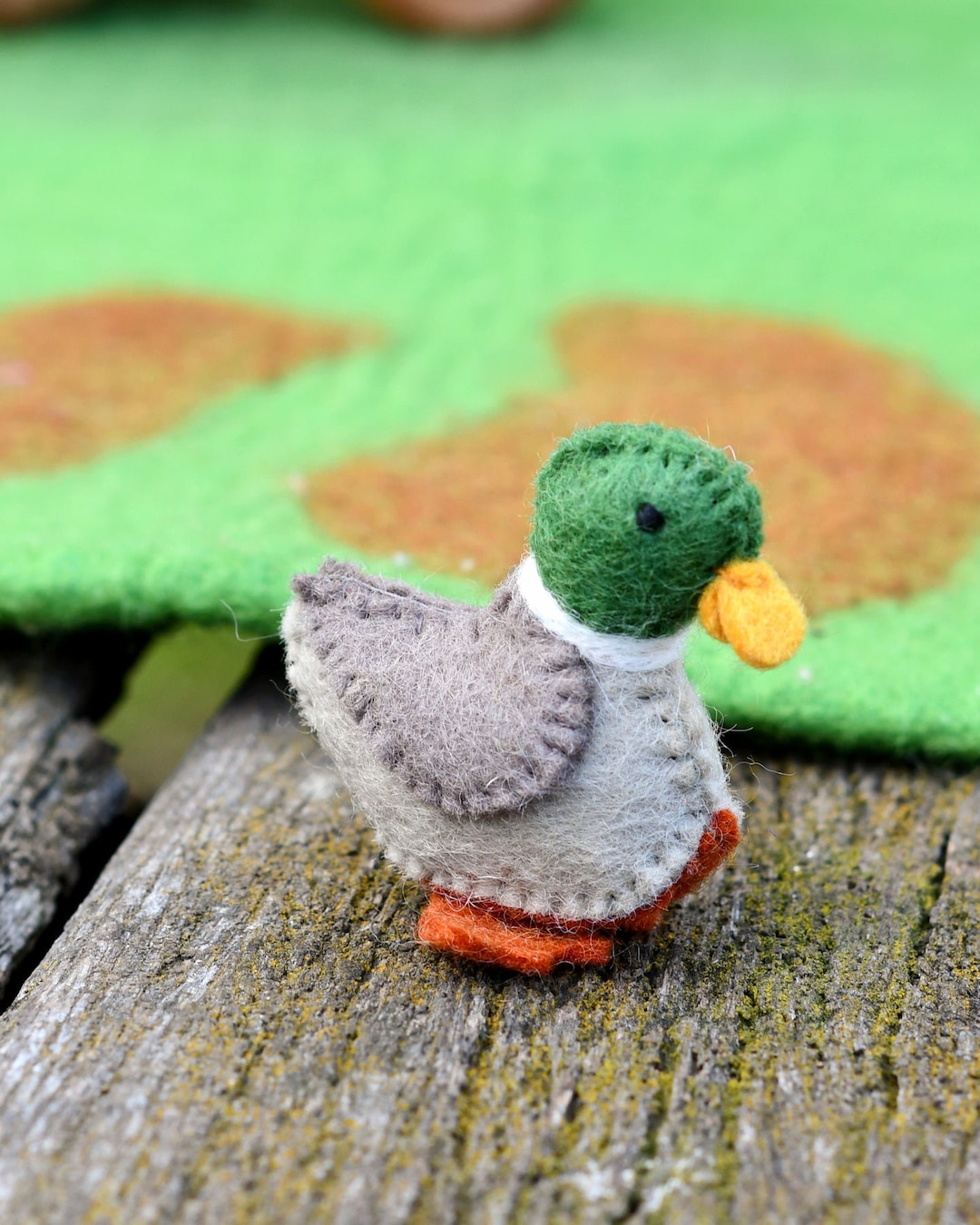 Felt Duck Farm Animal Toy | Montessori Farm Duck Toy | Montessori ...