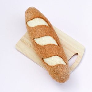 Felt French Loaf Bread | Felt Bread Loaf | Felt Play Food | Pretend ...