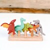 Dinosaur Finger Puppets Set Brachiosaurus Triceratops Tyrannosaurus Rex ...