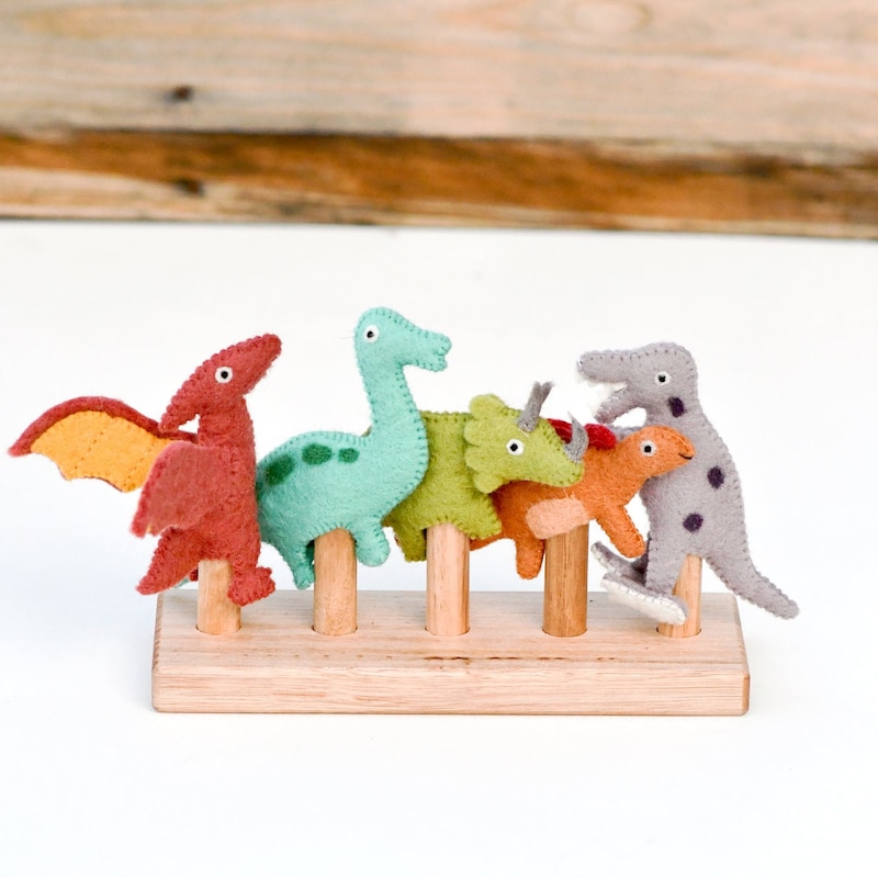 Dinosaur Puppets - Etsy