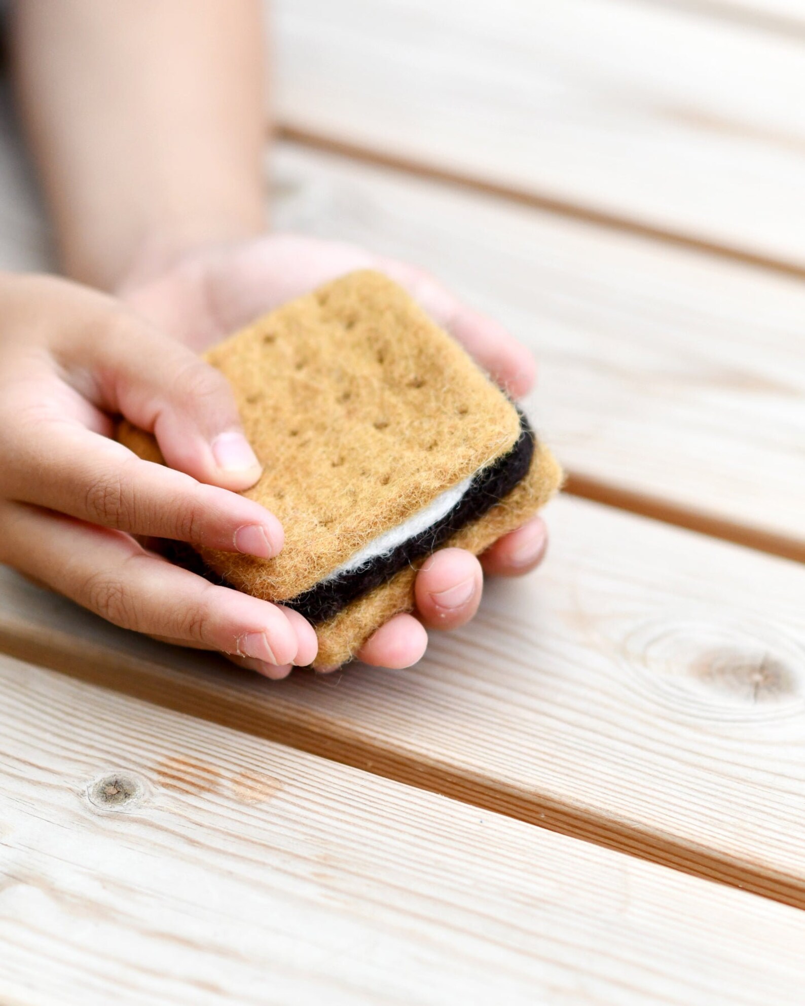 Felt S'more (smore) | S'more Crackers Camping Pretend Play Food ...