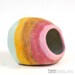 Cat Cave Cat Pod With Colourful Sunset Stripes Wool Felt - Etsy