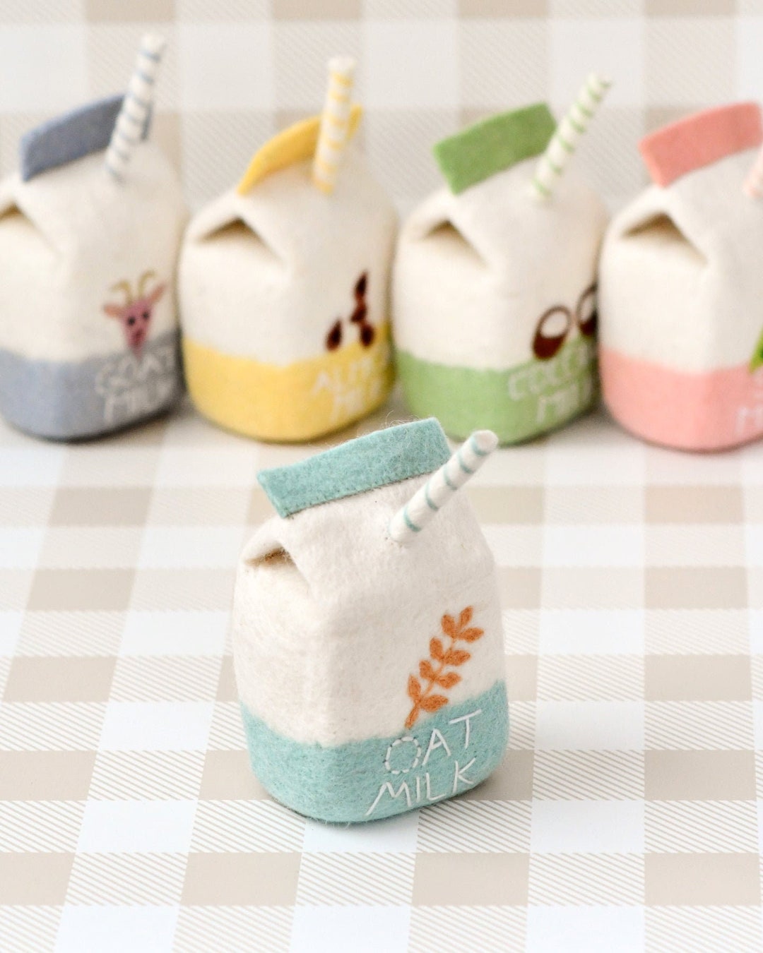 Felt Oat Milk Packet for Pretend Play, Play Kitchen and Cubby Houses ...