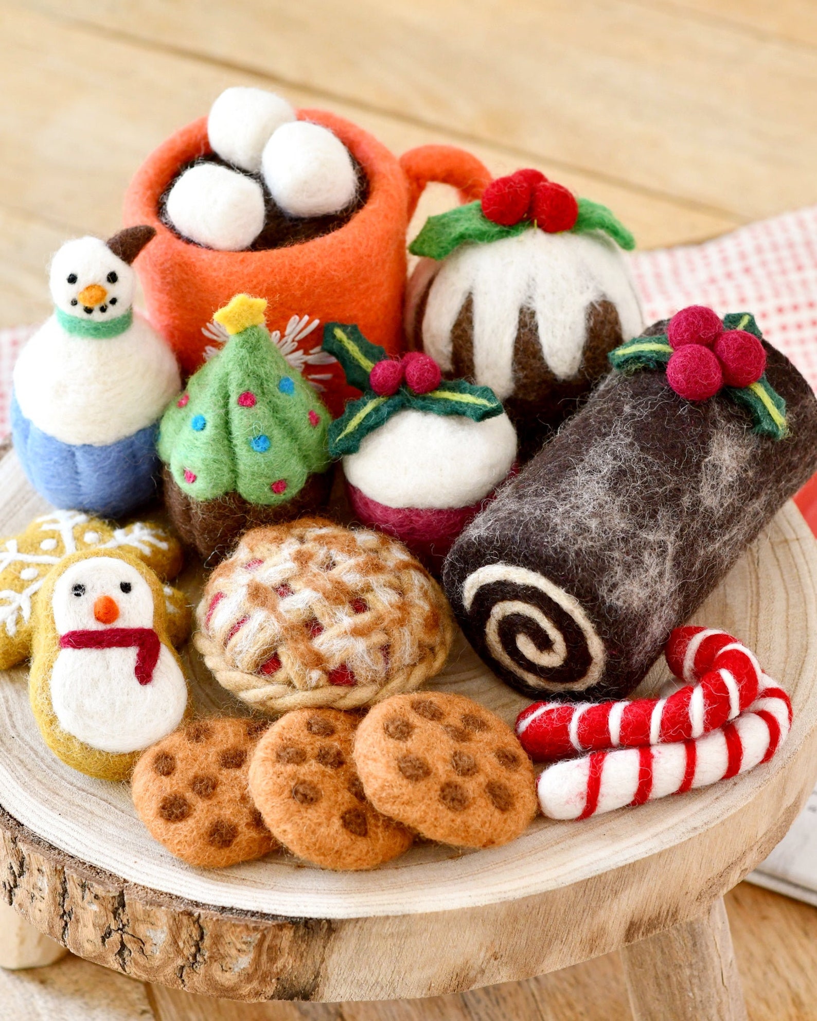 Grazing Box of Christmas Felt Play Food, Felt Hot Chocolate, Felt ...