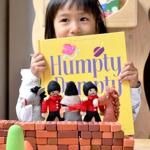 Humpty Dumpty Finger Puppet Set, Interactive Humpty Dumpty Puppet ...