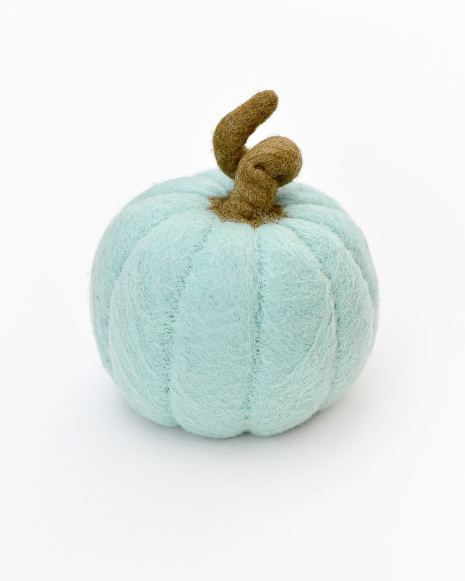 Felt Baby Blue Pumpkin | Pumpkin Decor | Pumpkin Toy Made From Wool ...