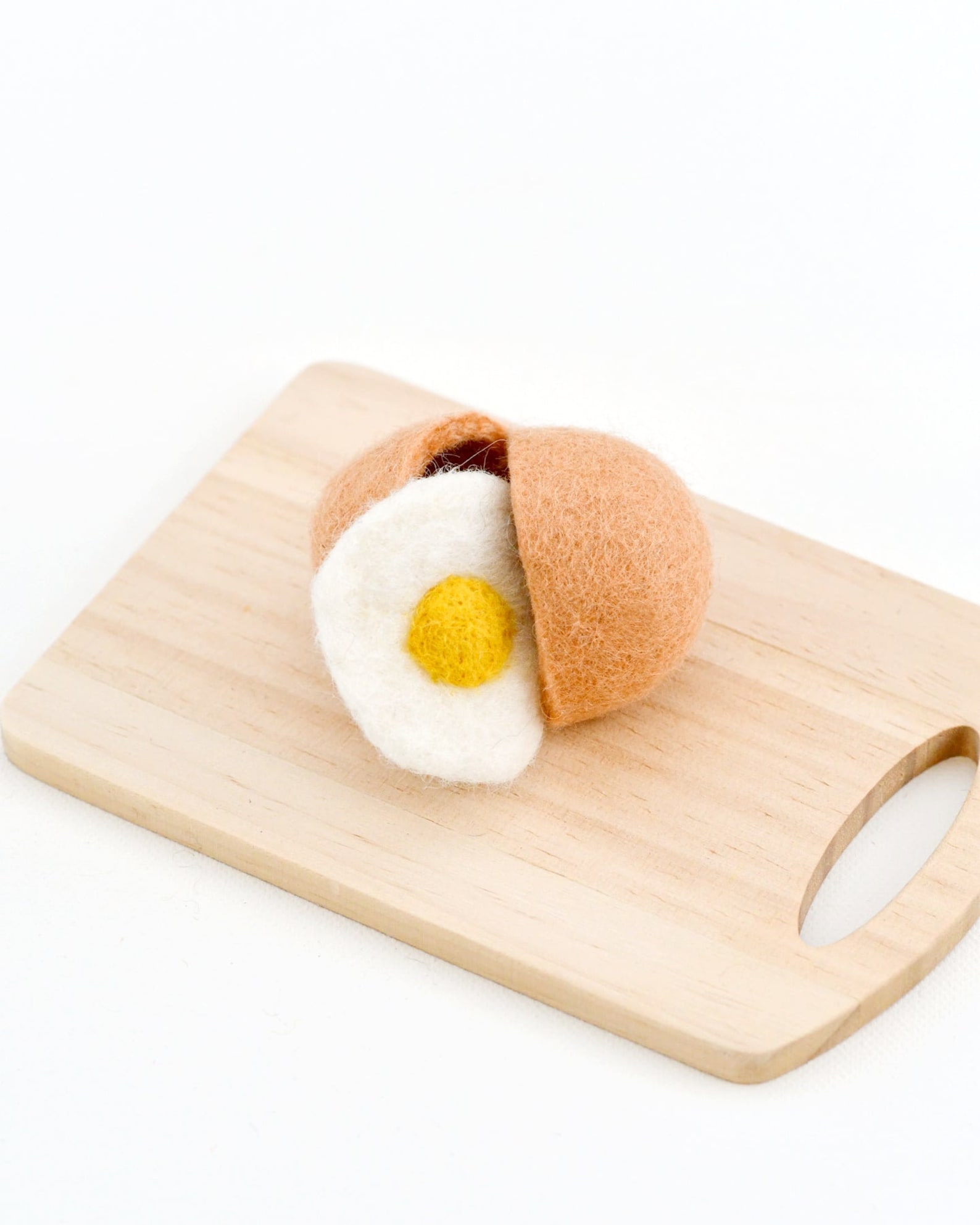 Felt Interactive Egg (2 Pieces): Felt Egg Set for Pretend Play for Play ...