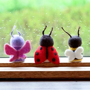 Bugs Insects Peg Dolls Set | Bee, Ladybug and Butterfly | Ethically ...