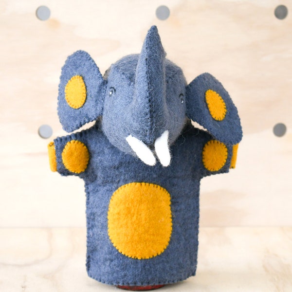 Elephant Puppet - Etsy