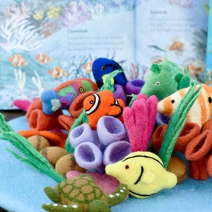 Coral Reef Play Mat Playscape - Etsy